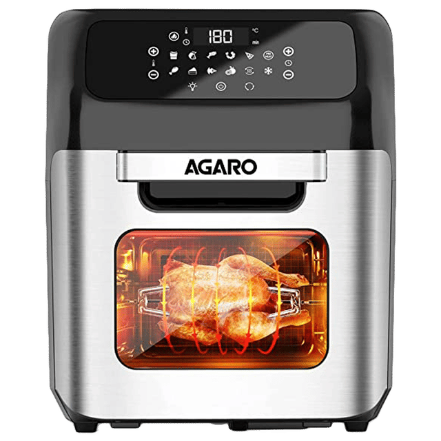 Buy Agaro Regency 12l 1800 Watt Digital Air Fryer With 360 Degree Heat